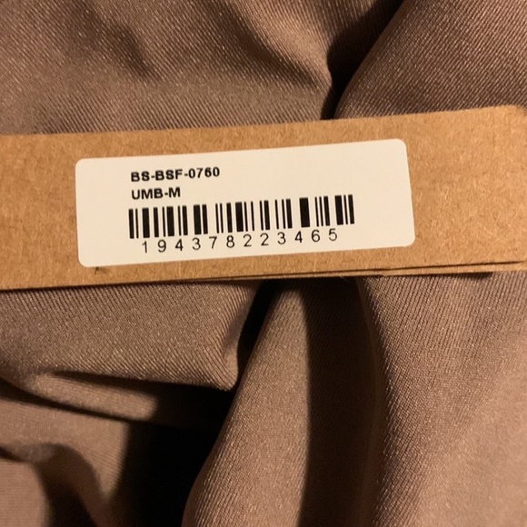 SKIMS | Pants & Jumpsuits | Skims All In One Mock Neck Umber M | Poshmark